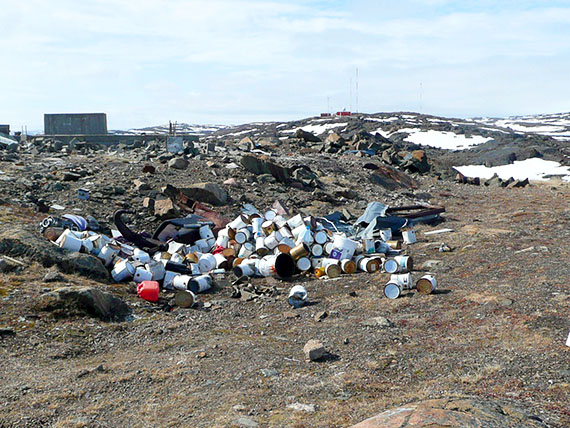Photo: Who's dumping illegal trash at Upper Base? | Nunatsiaq News