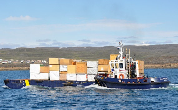 Photo: Annual sealift is on | Nunatsiaq News