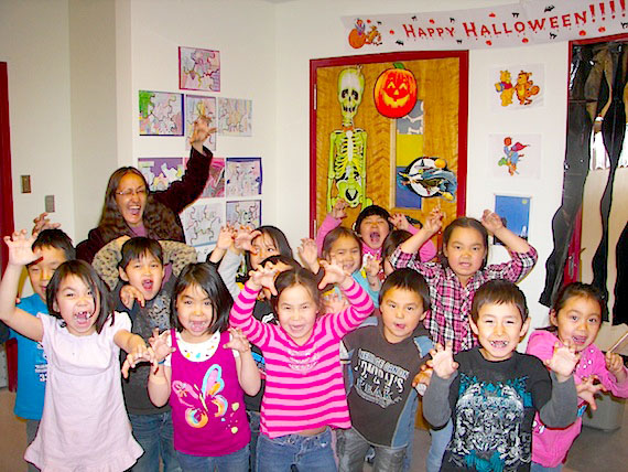 Photo: Hall Beach gets into the Halloween spirit | Nunatsiaq News