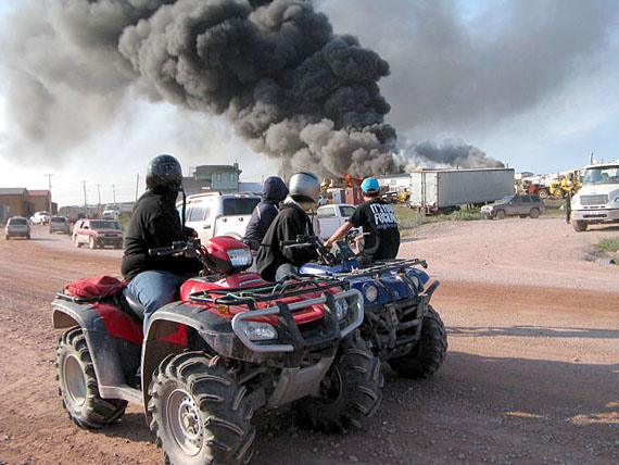 Photo: Devastating fire in Baker Lake | Nunatsiaq News