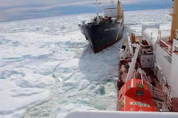 Photo: Breaking a path to Kugaaruk | Nunatsiaq News