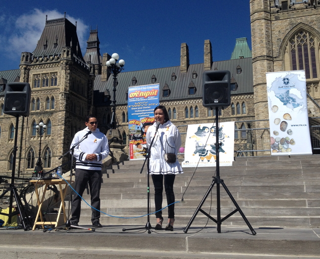 Photo: Inuit celebrate life on Parliament Hill | Nunatsiaq News