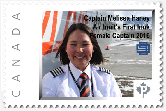 Air Inuit pilot featured on new postage stamp | Nunatsiaq News