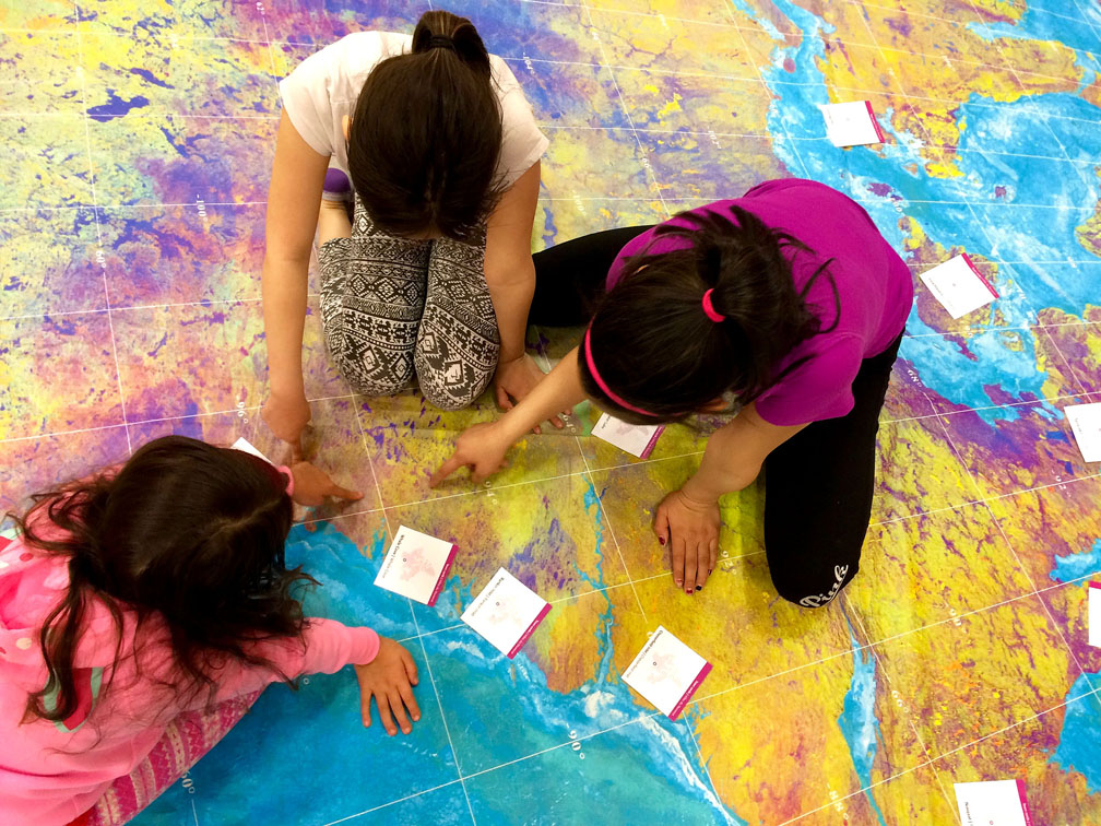 They might be giants: Nunavut students learn geography with help of ...