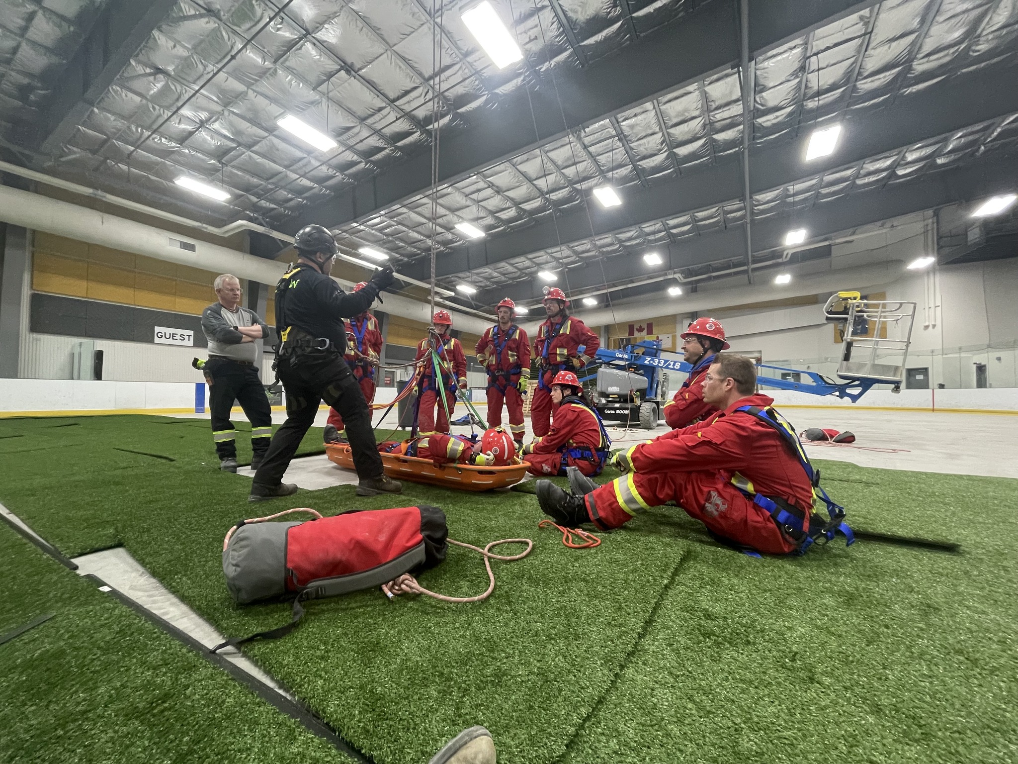 Fire and mining teams learn from each other | Nunatsiaq News