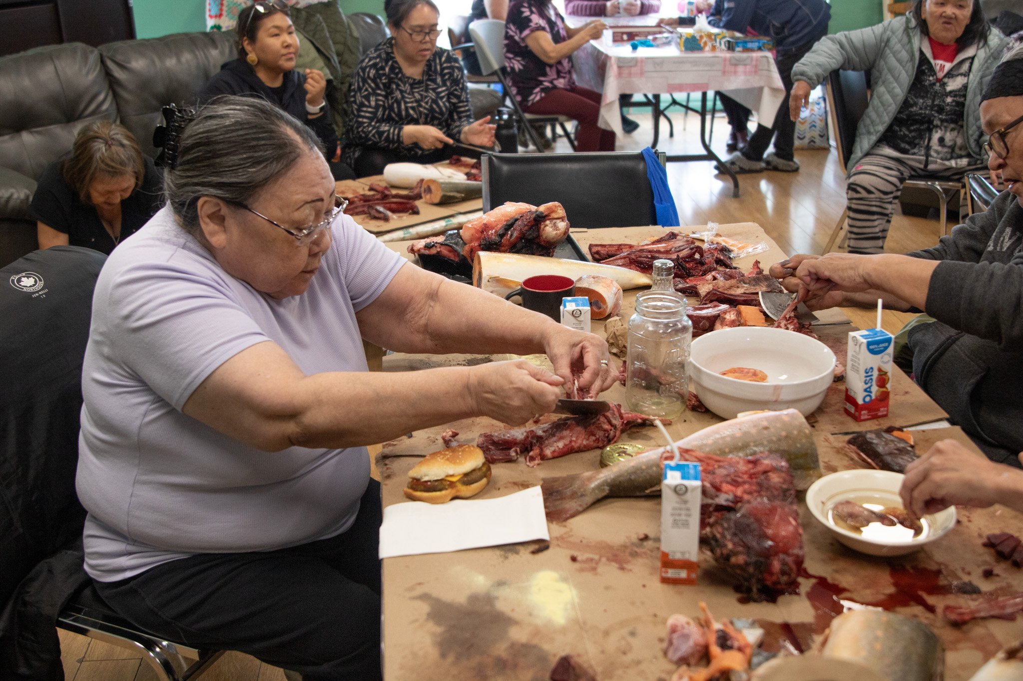 Iqaluit feasts for National Indigenous Peoples Day